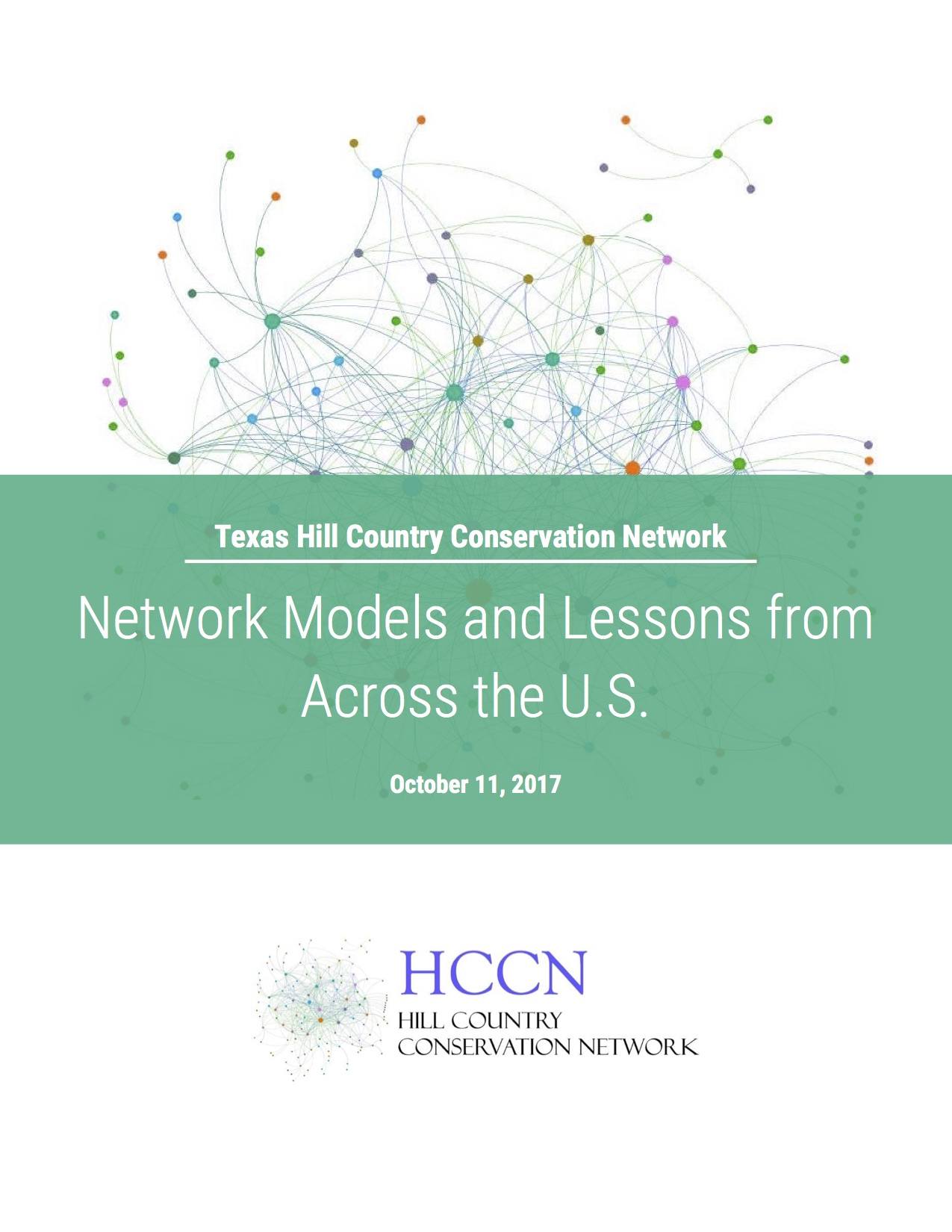 Network Models and Lessons from Across the U.S. - Network for Landscape ...
