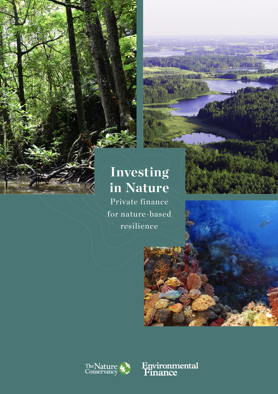 Investing in Nature: Private Finance for Nature-based Resilience ...